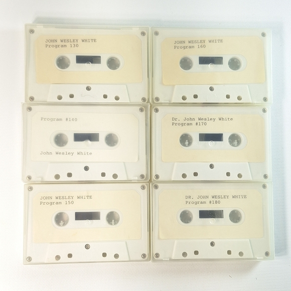 Media | John Wesley White Sermon Cassette Lot Vintage Christian 13180 ...